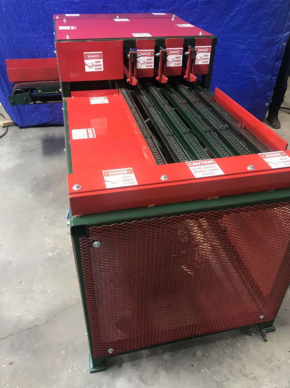 Stationary Multi-Head Trim Saw